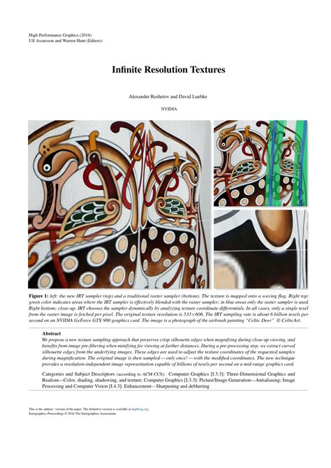 pdf infinite resolution textures