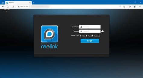 ReoLink Web Interface Port Forward Reolink Community