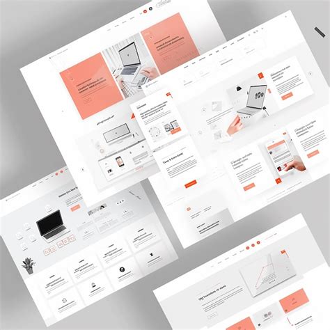 Дизайн пользовательского интерфейса Премиум Фото