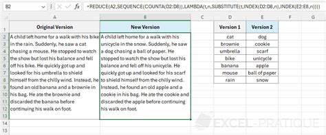 Multiple Replacements With Excel