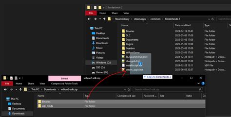Installation Instructions Bl2tps Sdk Mod Database
