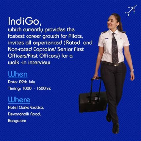 Hello Pilot Hiringpilots Aviation 6e Indigo Bangalore Cockpitcrew Khushboo Tak
