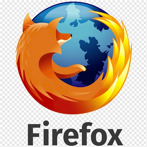 파이어폭스 원본 워드마크 로고 아이콘 Png Pngwing