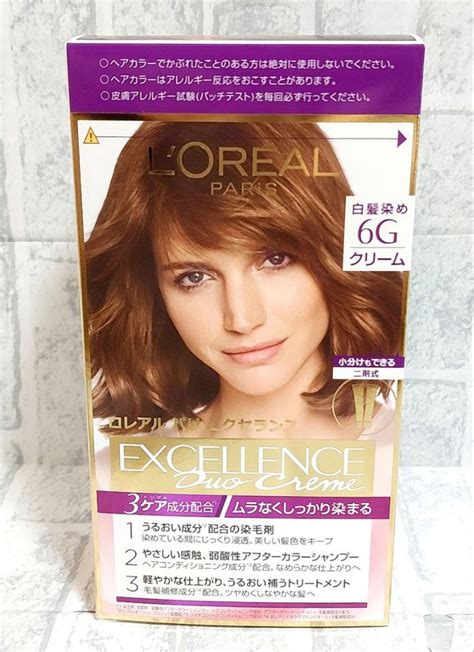 新品未使用 ロレアル エクセランス クリーム 白髪染め 6g メルカリ