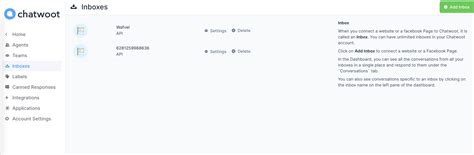 dialogflow integration for api type inboxes · issue 2461 · chatwoot