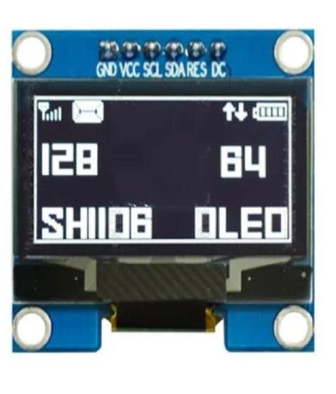 Inch SPI OLED LCD Module Pin With GND VCC White SH Chip Buy Online Electronic