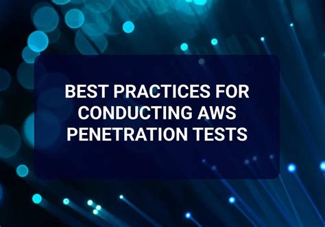 Evolve Security On Linkedin Best Practices For Conducting Aws Penetration Tests