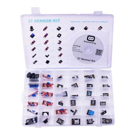 Promo 37 In 1 Modul Sensor Kit For Arduino And Raspberyy Plus Box