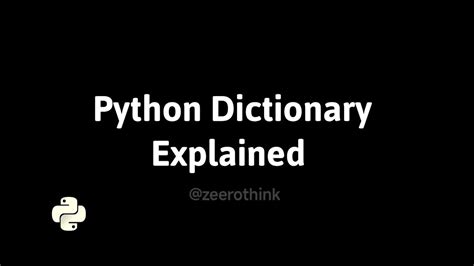 Python Dictionary Explained Everything About Python Dictionaries