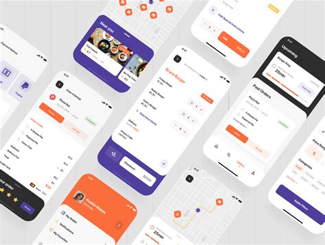 Nibble Ios Ui Kit — Ui Kits On Ui8 Ui Kit App Interface Design Ios App Design