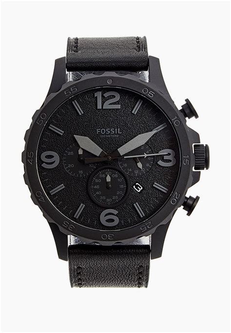 Часы Fossil Jr1354 с хронографом цвет черный Rtlaac227601 — купить в интернет магазине Lamoda