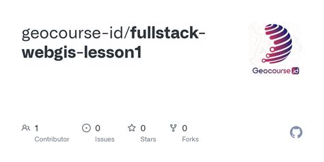 Github Geocourse Idfullstack Webgis Lesson1