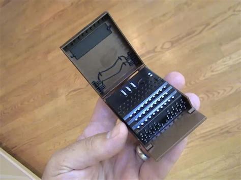 16 Scale Miniature Wwii German Enigma Machine Encryption Decoder Bbi