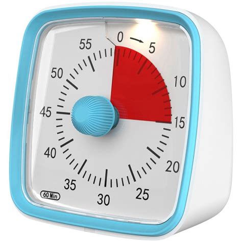 Visual Timer Silent Classroom Timer With Night Light 60 Minutes