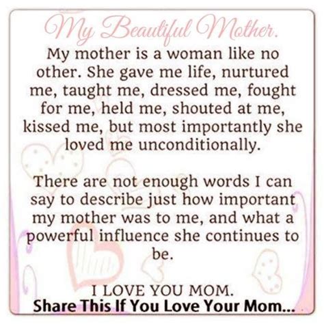 I Love You Mom Quotes Quotesgram