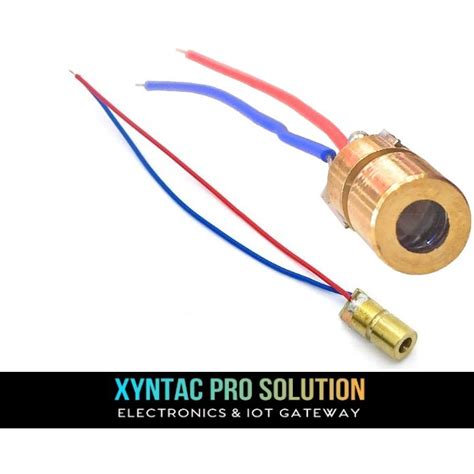 5v 650nm 6mm Dc 5mw Mini Laser Head Copper Pointer Dot Diode Module Lazada