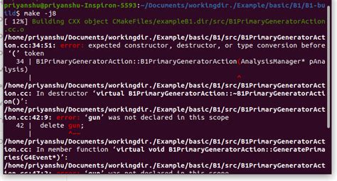 How To Use General Particle Sourcegps In Example B1 From The Help Of