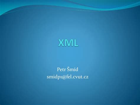 Ppt Xml Powerpoint Presentation Free Download Id5782746