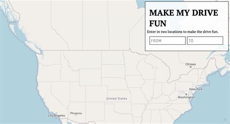 An Interactive Map To Help Make Your Drive Fun Adafruit Industries