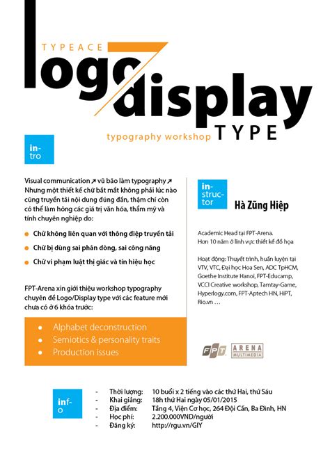 Workshop Khác Biệt Typeace 7 Logo Display Type • Rgb