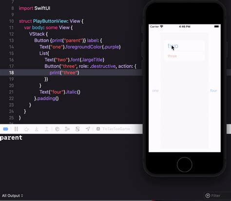 Swiftui Button Tic Tac Toe Game By Manisha Roy Globant Medium