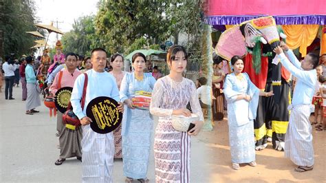 ဦးကျော်စိုးမင်း ခ ကိုမင်း ဒေါ်သီတာလွင်၊ သား မောင်မင်းပြည့်သစ် မိသားစု၏ ရှင်ပြုနားသအလှူတော်မင