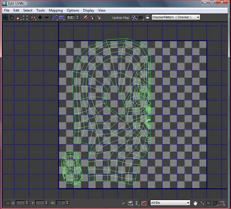 Virtual Environments 3d Head Uvw Mapping