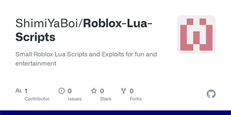 GitHub ShimiYaBoi Roblox Lua Scripts Small Roblox Lua Scripts And Exploits For Fun And