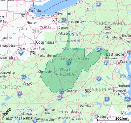 Virginia Zip Code Map