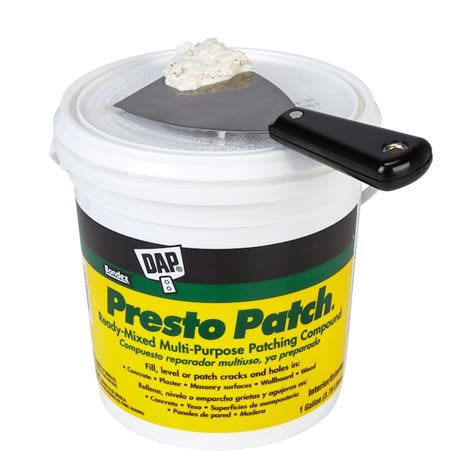 Dap Presto Patch 128 Oz White Patching Compound In The Patching And Spackling Compound Department
