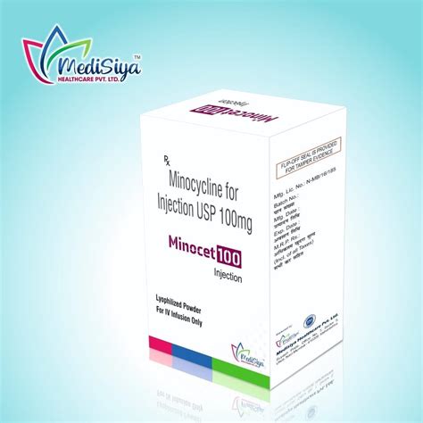 Minocet Minocycline Injection 100 Mg At Rs 450box In Raigad Id