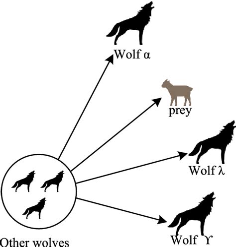 A Description Figure About Grey Wolf Algorithm Download Scientific Diagram