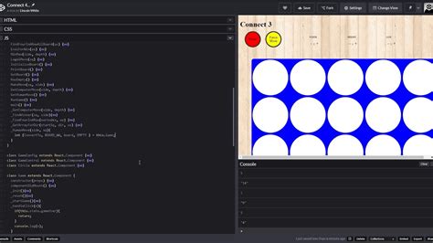 Javascript Reactjs Connect4 30 Finishing Human Move And Playing The