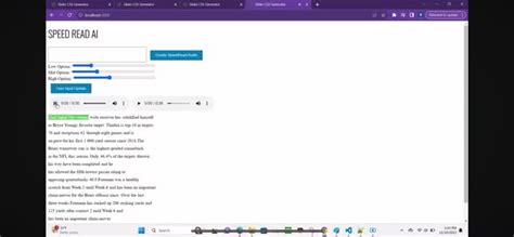 Video Speedread Ai A New Way To Control And Absorb Information Ai Circulartextapps Group