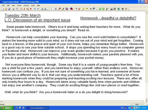Mr Howes Class Literacy Writing A Balanced Argument