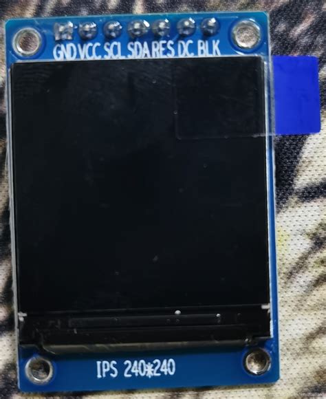 Arduino St7789 240 240 1 3寸 Tft —— 新屏点亮篇 Csdn博客