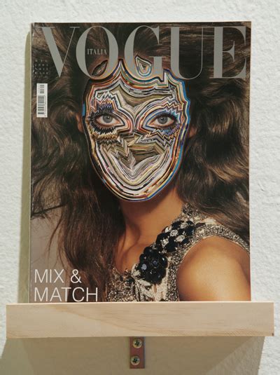 Vogue Magazine Thats Been Cut Out Not Sure If Awesome Or Terrifying