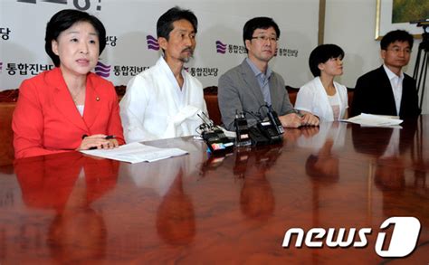 통합진보당 최고위원회의 뉴스1