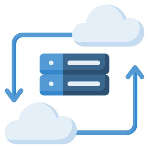 Cloud Database Icon
