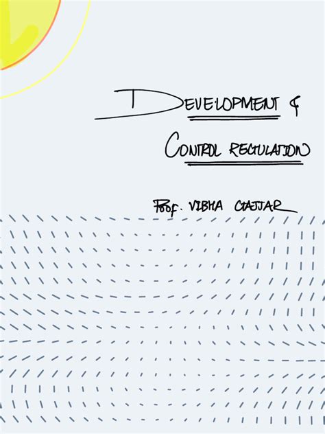 Development Control Regulations Pdf Urban Planning Economies