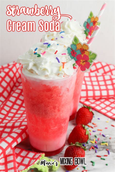 Strawberry Cream Soda