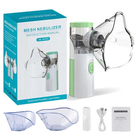 Mesh Nebulizer Quiet And Portable Power Jsl W303 302 301 Portable Nebulizer Ultrasonic Mesh