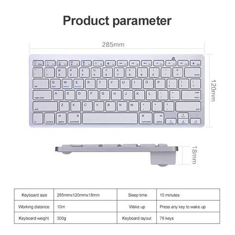 Mini Wireless Keyboard Bluetooth Keyboard For Ipho Grandado