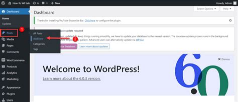 How To Add Youtube Subscribe Button In Wordpress