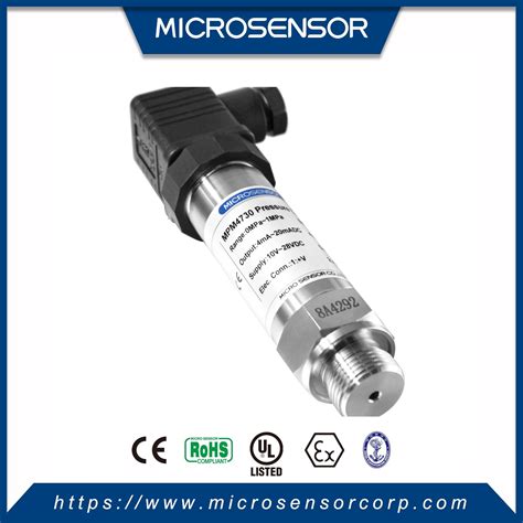 MicroSensor MPM MA RS HART Compact Intelligent Piezoresistive Air Pressure Sensor