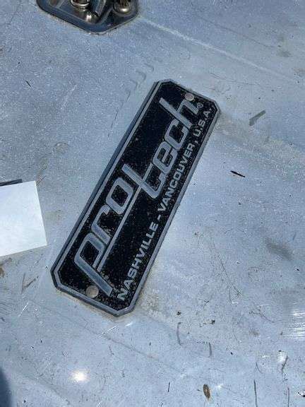 Protech Side Mount Aluminum Tool Box Langham Auctioneers