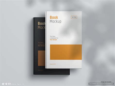 书本样机设计图 VI设计 广告设计 设计图库 昵图网