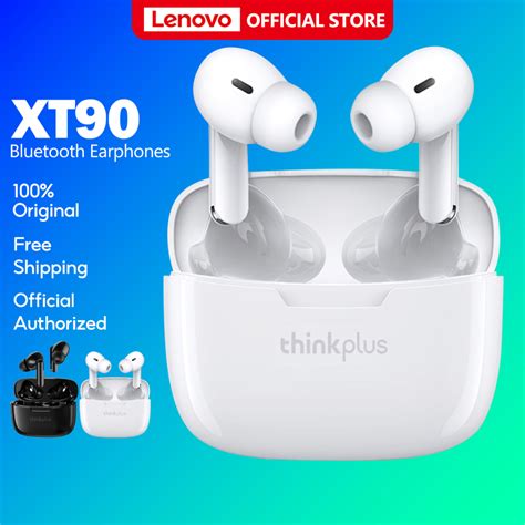 Lenovo Earbuds Xt90 Bluetooth Earphones Tws With Ipx5 Waterproof Tru Wireless Earbuds Headset