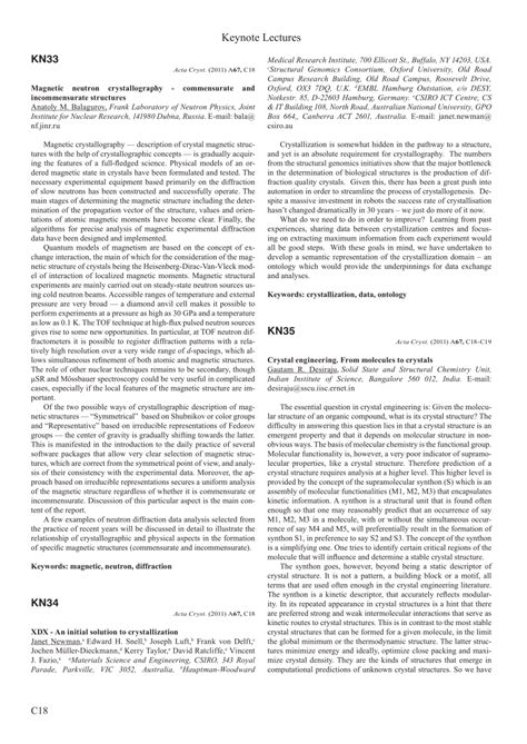 Pdf Magnetic Neutron Crystallography Commensurate And Incommensurate Structures