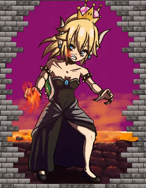 Artstation Bowsette Fanart